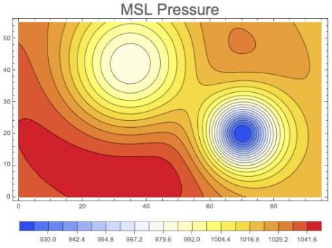 Grad, Div and Curl on Weather Maps: a Gateway to Vector Analysis ...