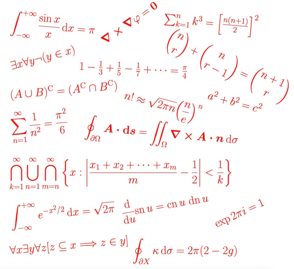 Mathematical Equations are our Friends – ThatsMaths